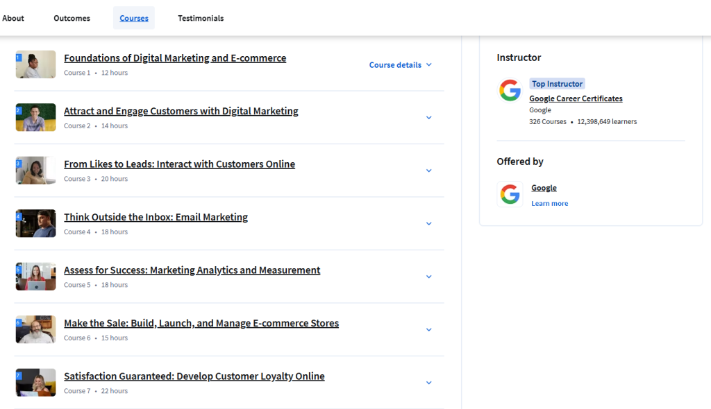 Google Free Courses 2025 with Certificates – Learn & Earn Skills from ...